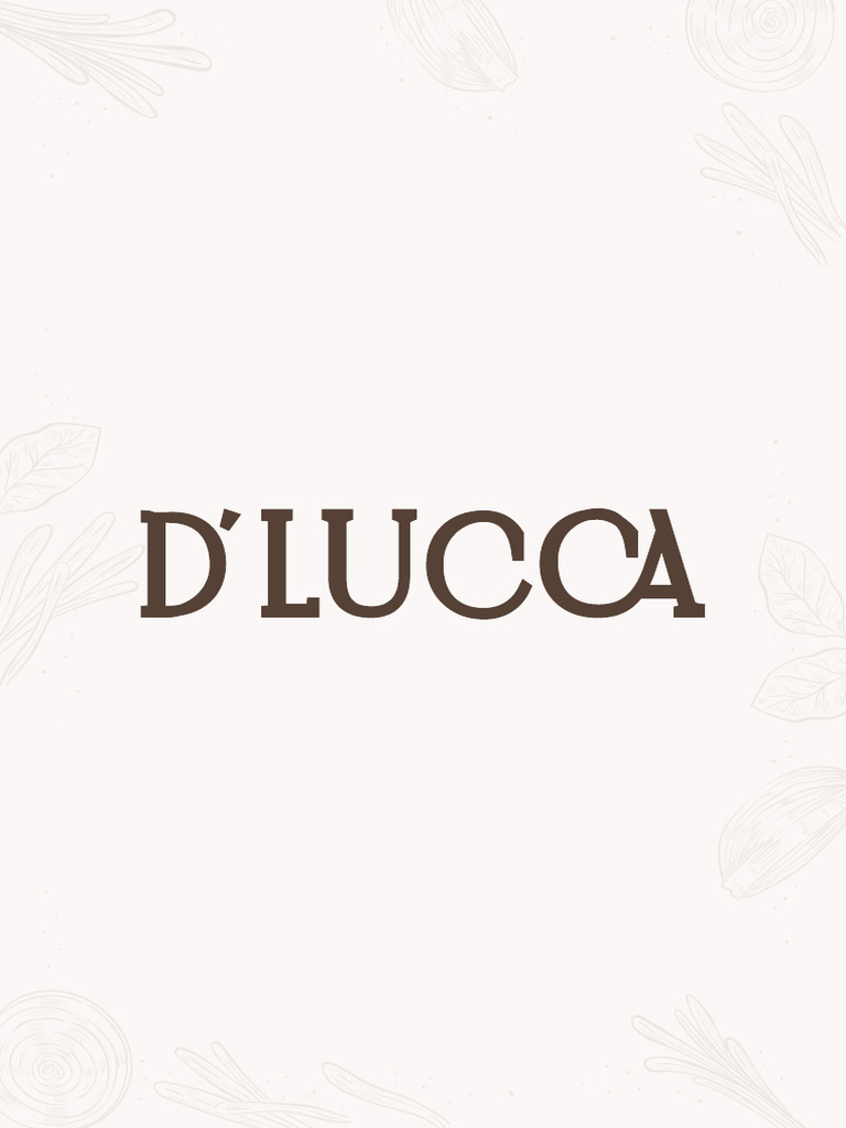 MENÚ D'LUCCA | PDF | Pizza | pesto