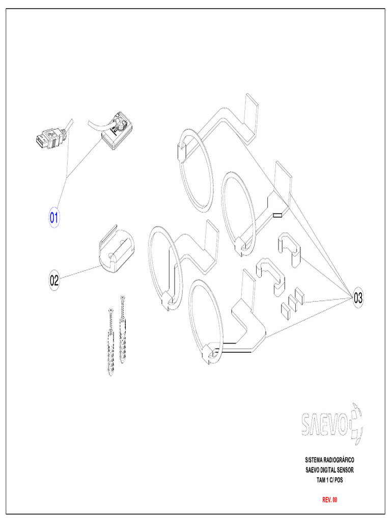 Sistema Radiografico Saevo Digital Sensor Tam 1 C Pos - Rev-00 | PDF