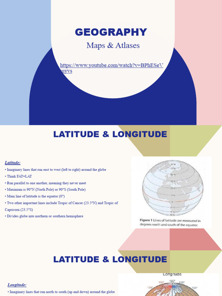 Grade 8 Geography - Maps & Atlases | PDF