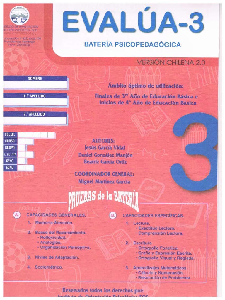 Evalúa 3 | PDF