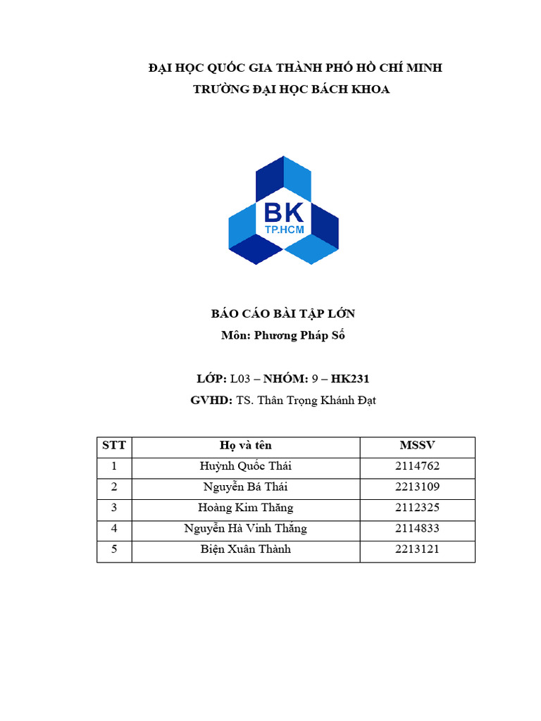 Nhom09 Baitaplon | PDF