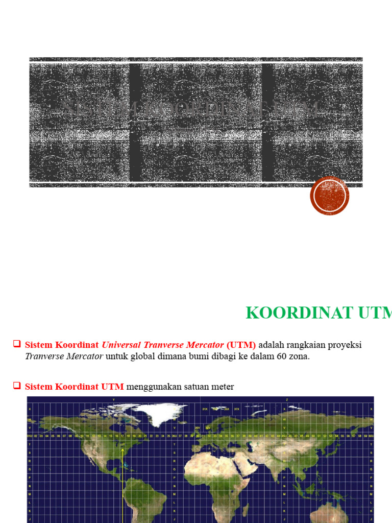 Sistem Koordinat UTM di Indonesia | PDF