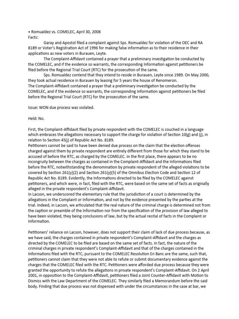 Crim Digest Till Art 3 | PDF | Overbreadth Doctrine | Vagueness Doctrine