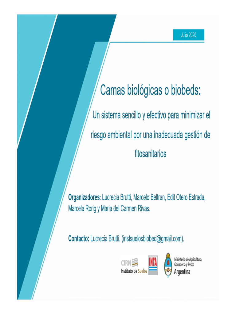 Camas Biológicas en Contexto Con Las BPA MCRIVAS [Modo de Compatibilidad] | PDF ...