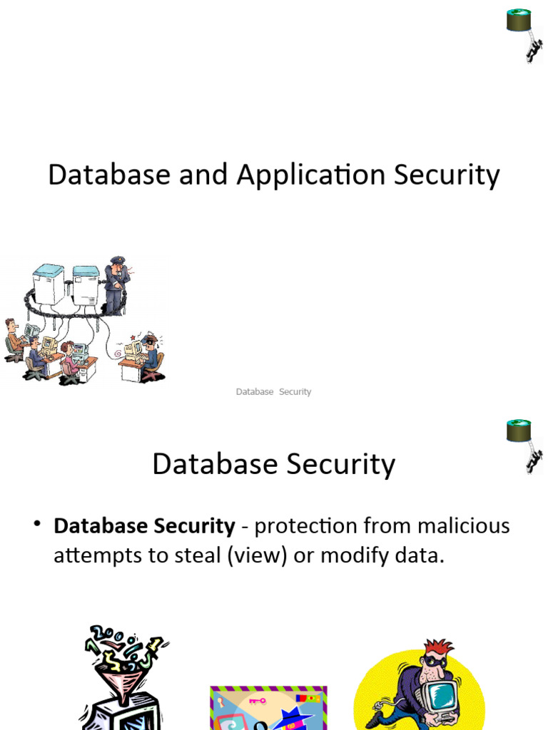 DBSecurity-Overview - New | PDF | Databases | Password
