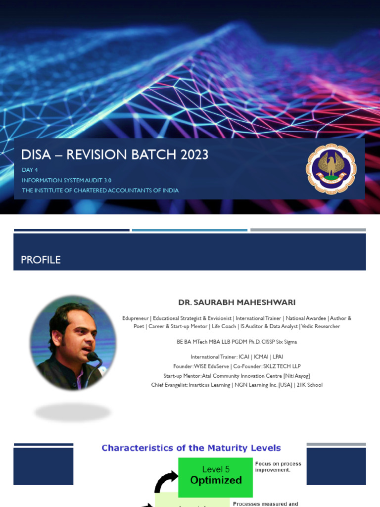 Disa 3.0 - Revision - Module 4 | PDF | Databases | Computer Security