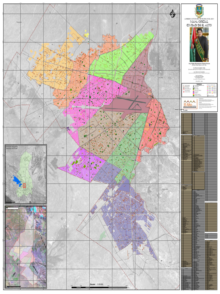Dokumen - Tips Mapa Cartografico de El Alto | PDF