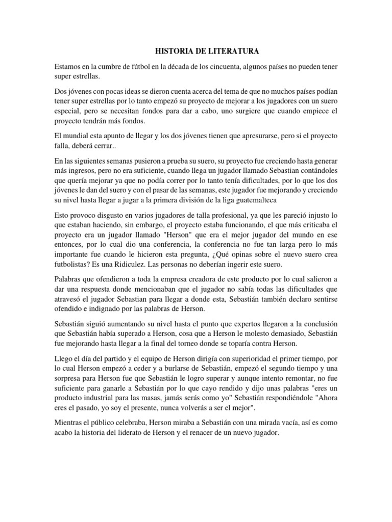 Historia de Literatura | PDF