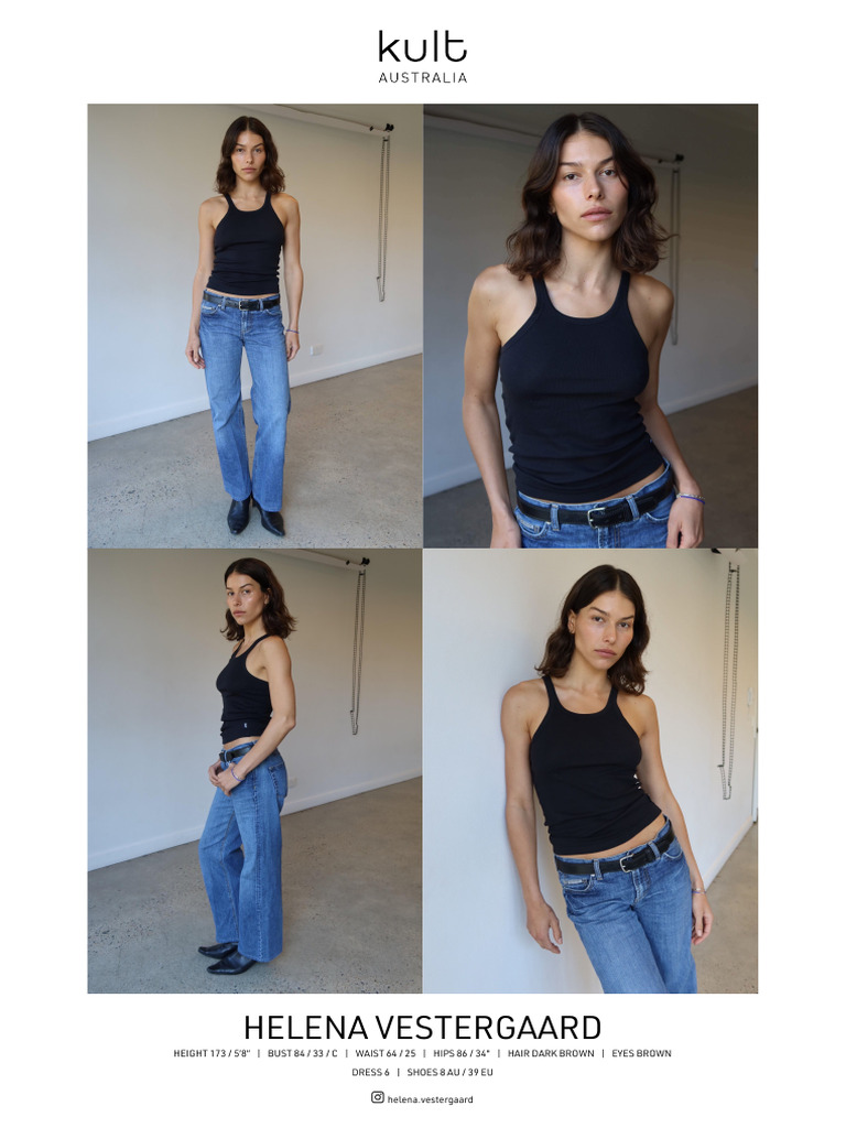Helena Vestergaard - Polaroids by Kult Models Sydney | PDF