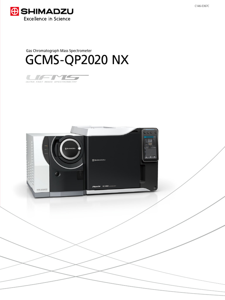 GCMS-QP2020 NX | PDF | Gas Chromatography | Gas Chromatography–Mass Spectrometry