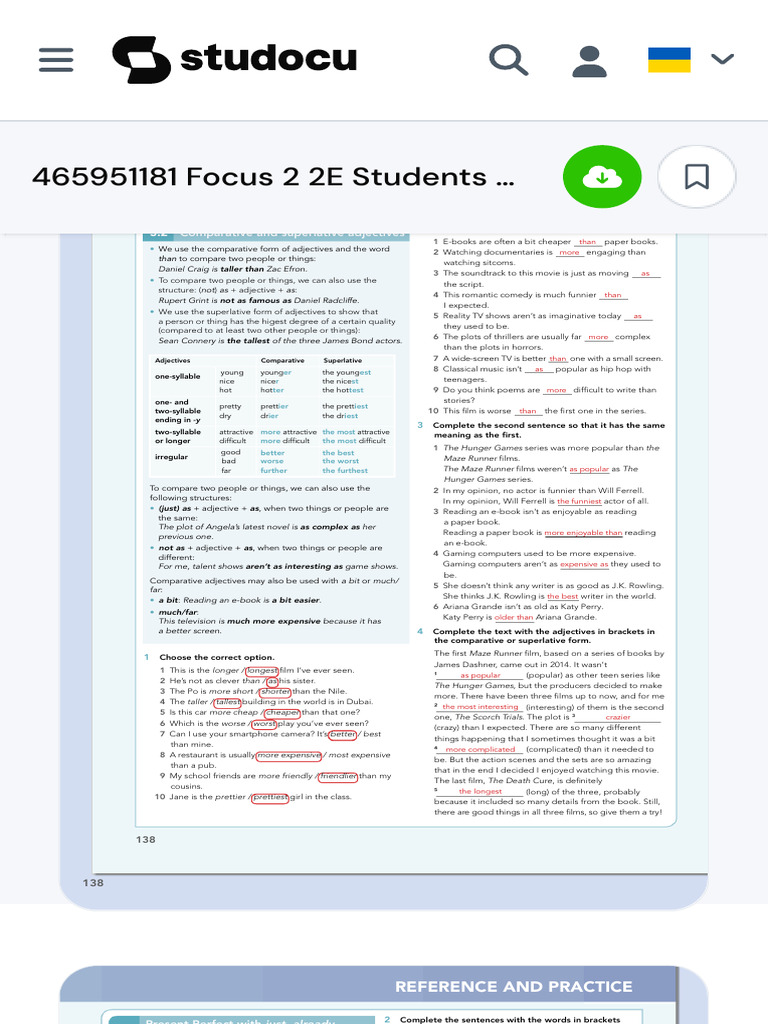 Focus 2 2E Students Book With Answers PDF - SECOND EDITION A2+B TEACHER ...