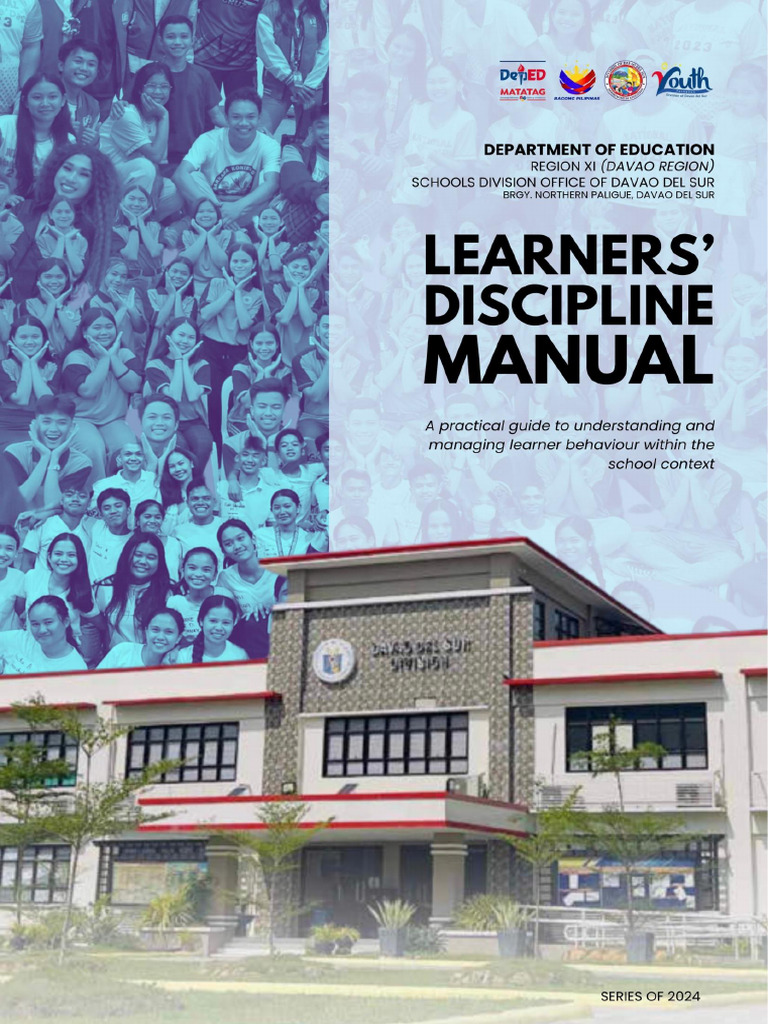 Learners' Discipline Manual - DepEd Davao Del Sur (FINAL) | PDF | Disciplines | Teachers