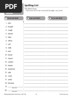 3rd Grade Journeys Master Spelling List | PDF