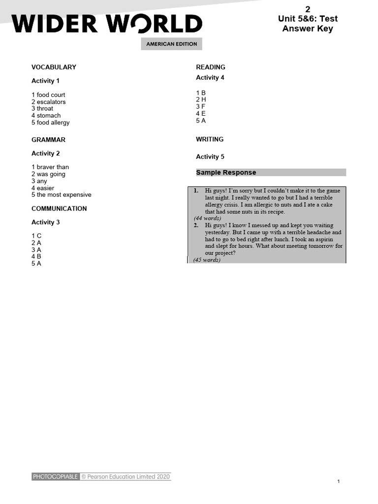 WWAm 2 Tests Review Unit 5 6 AK | PDF