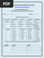 Grade 10 Subject Stream Selection Guide | PDF | Mathematics | Science
