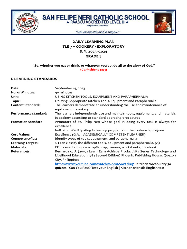 LP GRADE 7.1 | PDF | Learning | Cognition