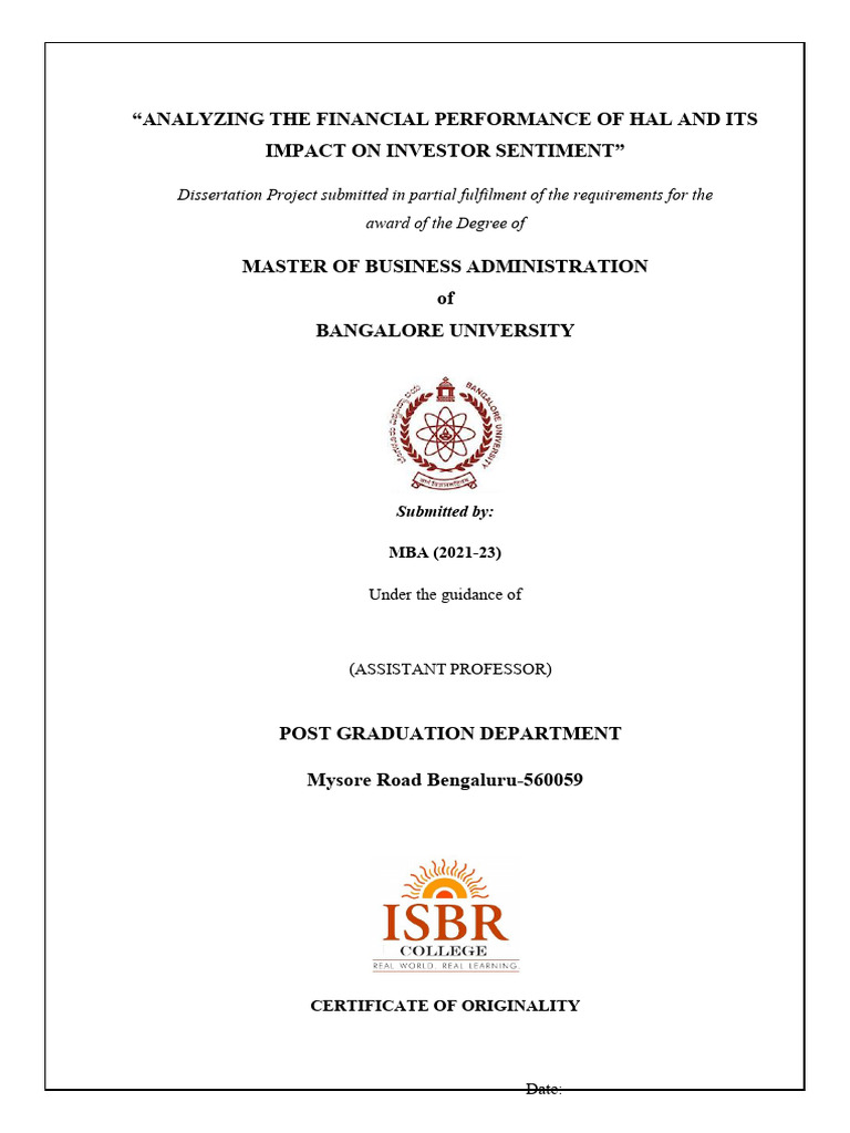 HAL Final | PDF | Bond Credit Rating | Moody's Investors Service