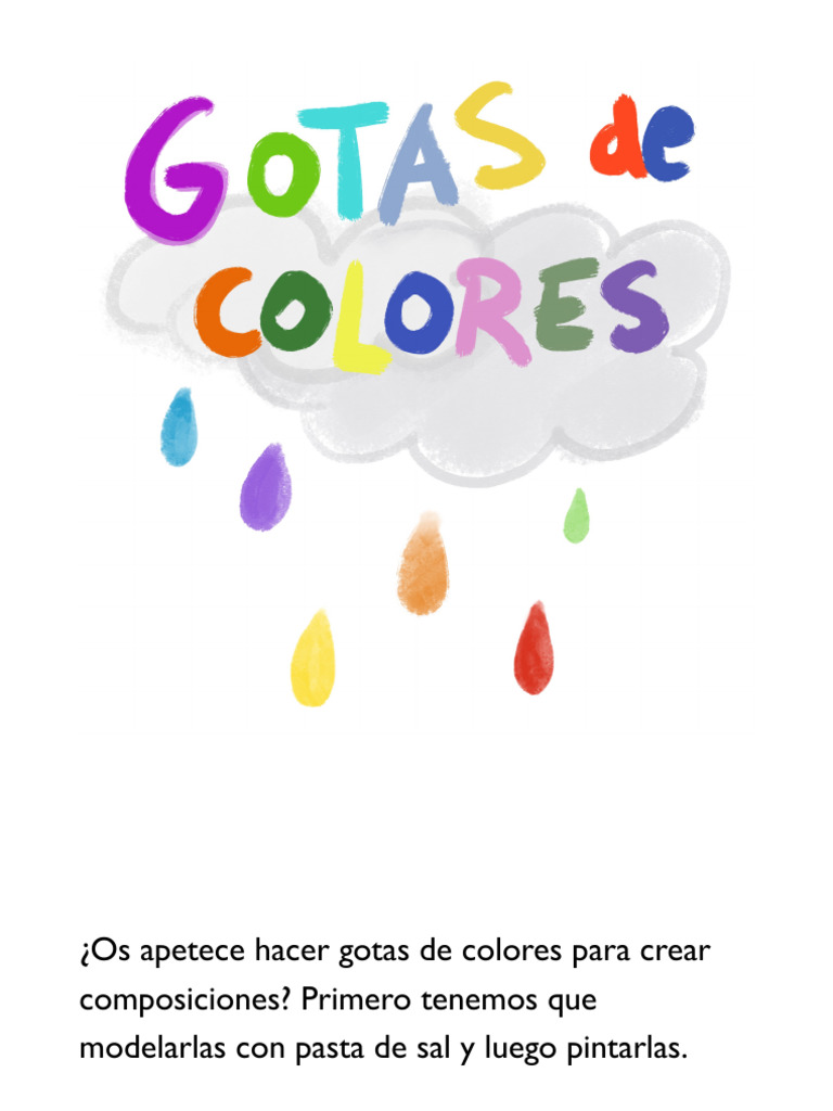 Gotas de Colores | PDF