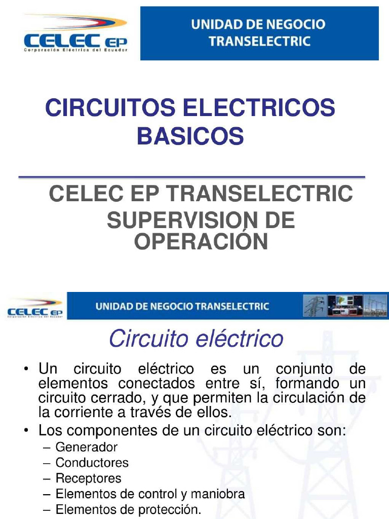 Circuitos Electricos Basicos | PDF