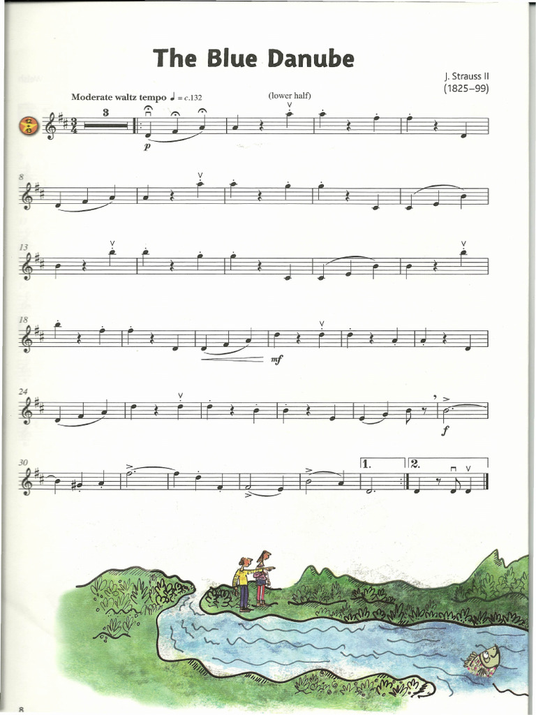 Partitura Danúbio Azul | PDF