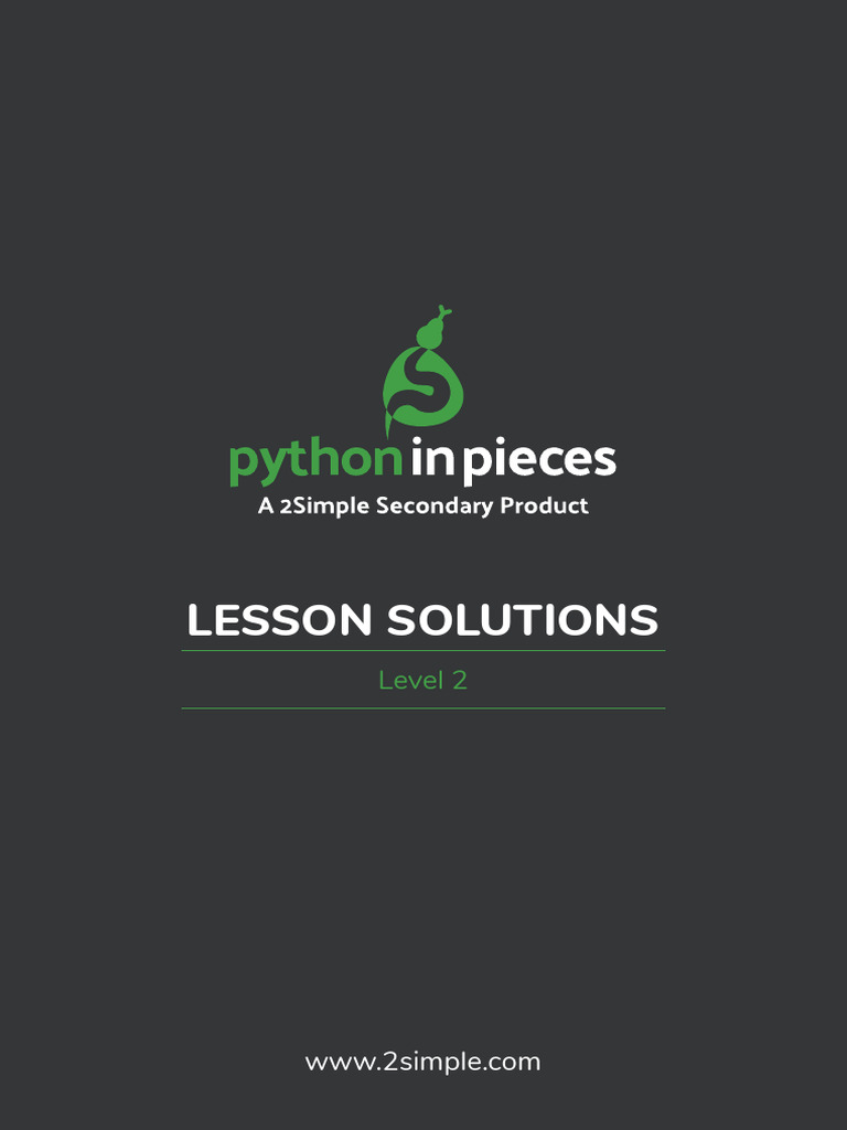 Solutions 2 | PDF | Control Flow | Computer Program