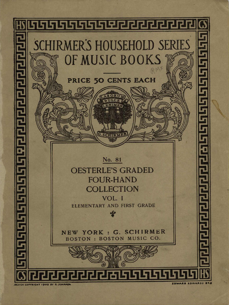 Oesterle 4hands Collection v1 | PDF