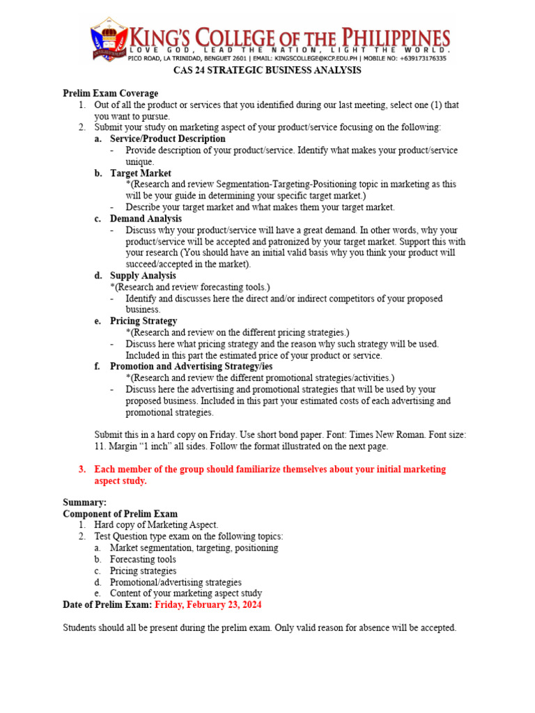 Feasibility Study Introduction | PDF | Marketing | Market (Economics)