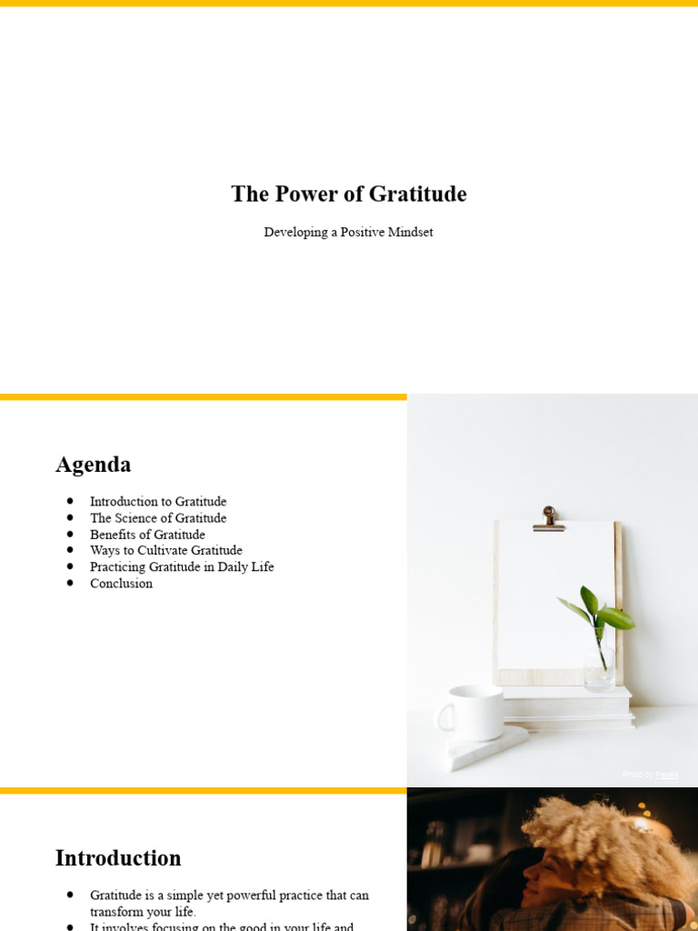 Harnessing Gratitude for Well-Being | PDF | Lifestyle