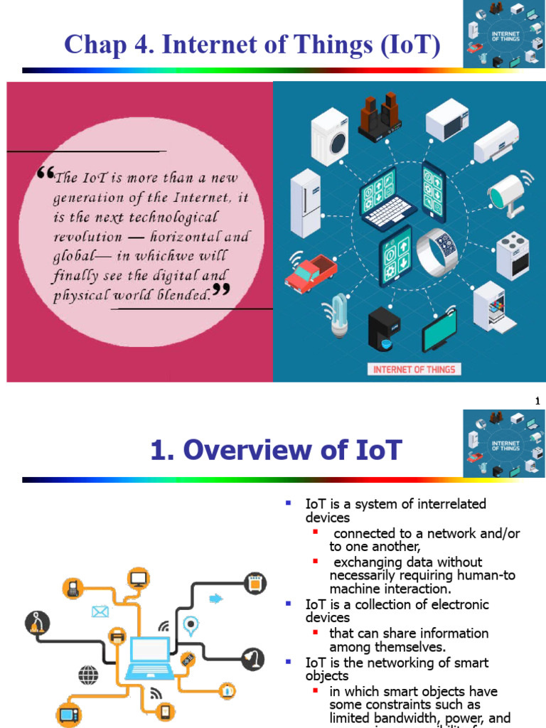 4 - Internet of Things (IoT) | PDF | Internet Of Things | Computer Network