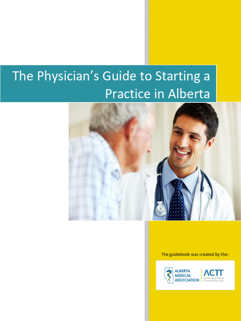 Starting a Medical Practice in Alberta | PDF | Electronic Health Record ...