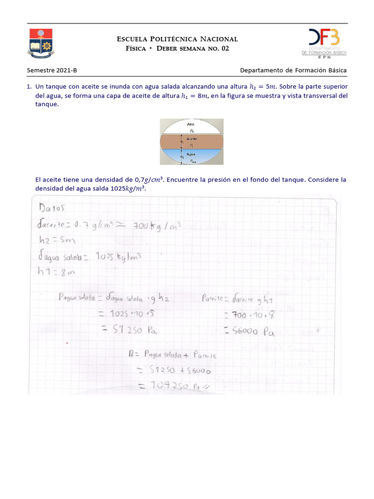 F - Sica - Ejercicios PropiedadesFluidos | PDF