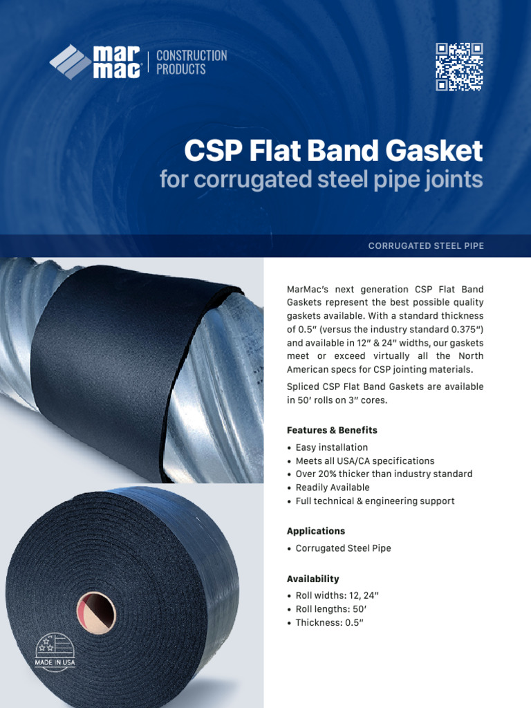 CMP Flat Band | PDF | Pipe (Fluid Conveyance) | Mechanical Engineering