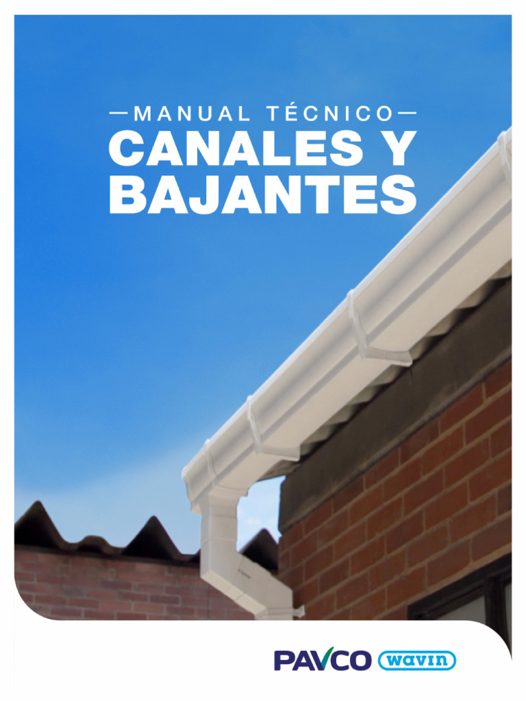 Canales y Bajantes PAVCO WAVIN | PDF | Tornillo | Materiales