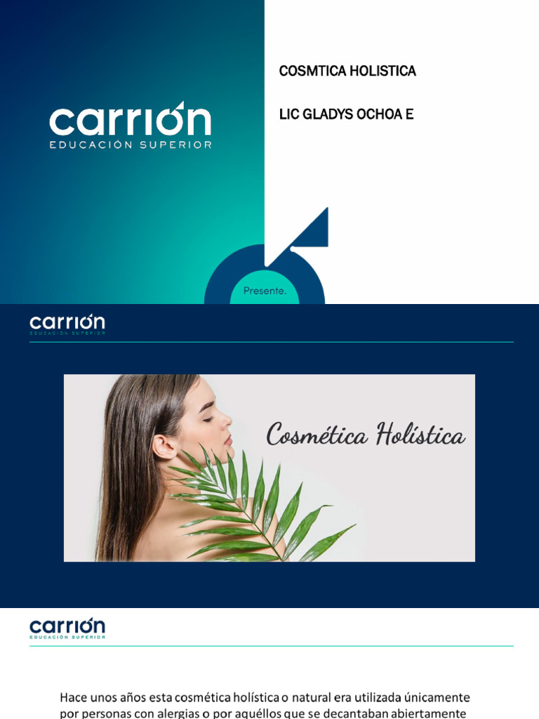 Clase 5 Cosmetica Holistica | PDF | Productos cosméticos Clase 5 Cosmetica Holistica | PDF | Productos cosméticos