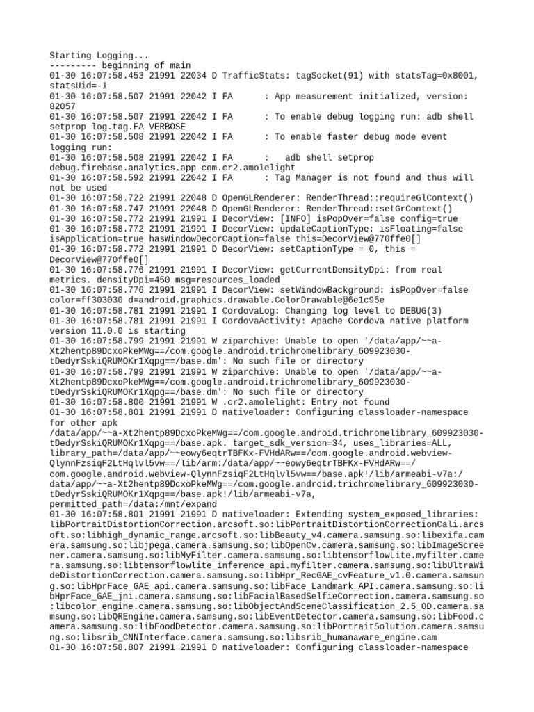 Log A | Download Free PDF | Java (Programming Language) | System Software
