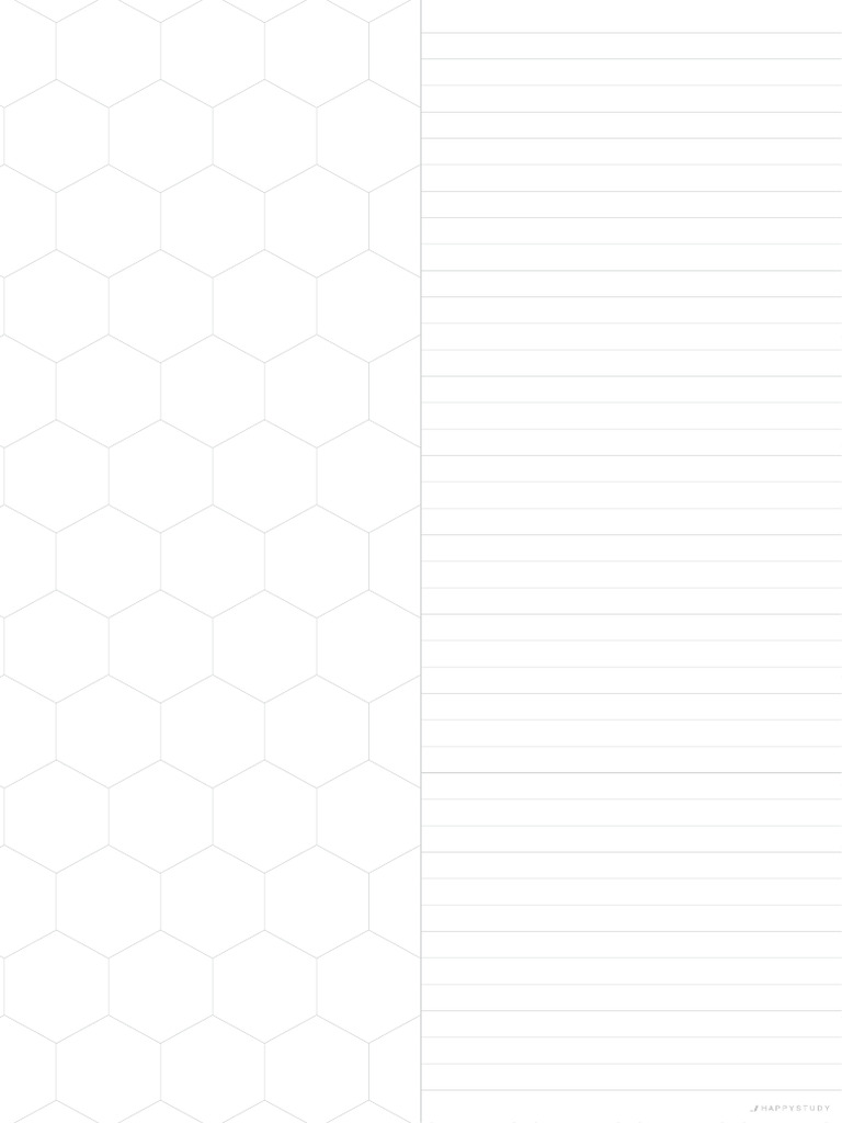 Hex + Lines XL | PDF