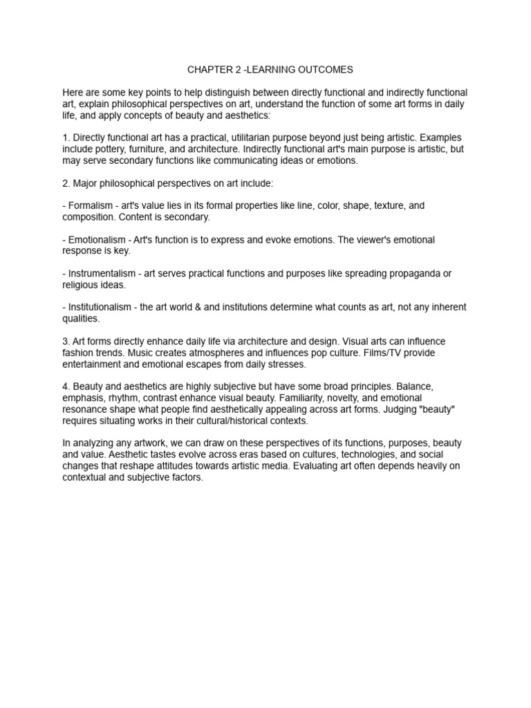 Art App Chapter 2 | PDF