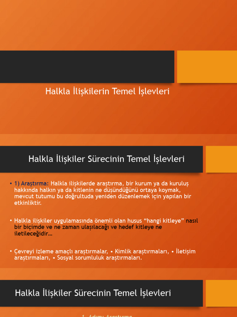 Halkla Ilişkiler 3.hafta | PDF