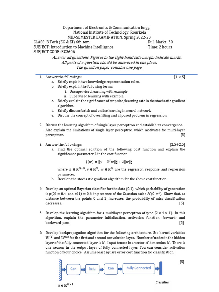 EC3606 | PDF | Machine Learning | Algorithms