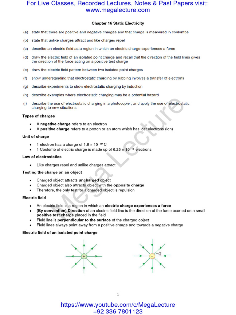 Understanding Static Electricity Basics | PDF | Electric Charge ...