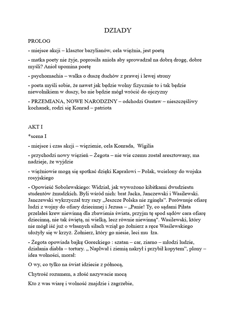 DZIADY | PDF