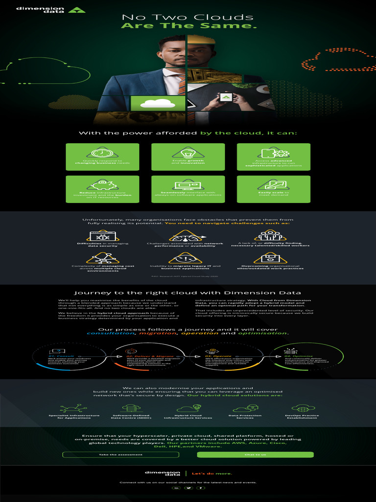 Journey To The Cloud With Dimension Data | PDF | Cloud Computing ...