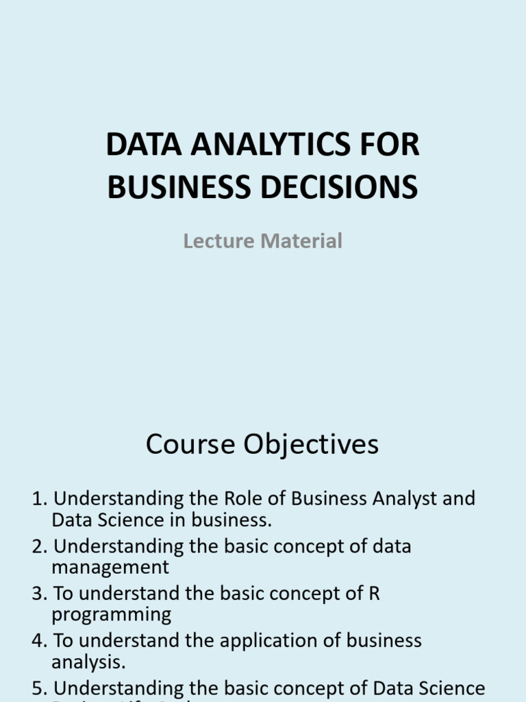 KMBN IT01 LM Consolidated | PDF | Data Analysis | Analytics