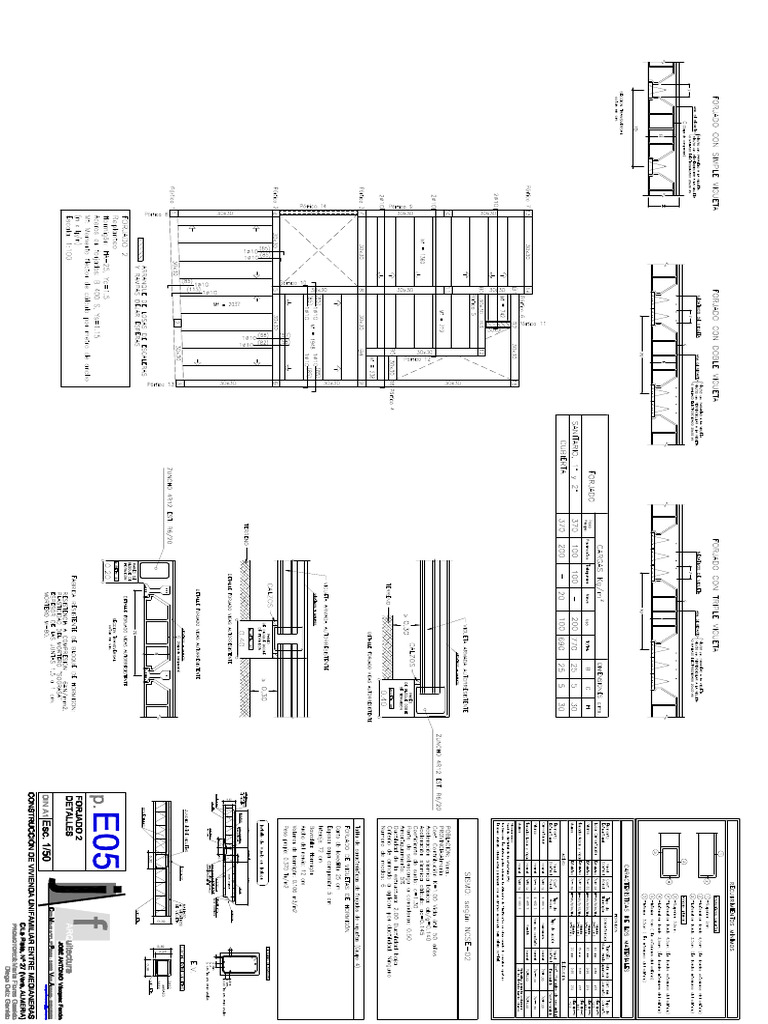 Forjado Cubierta | PDF