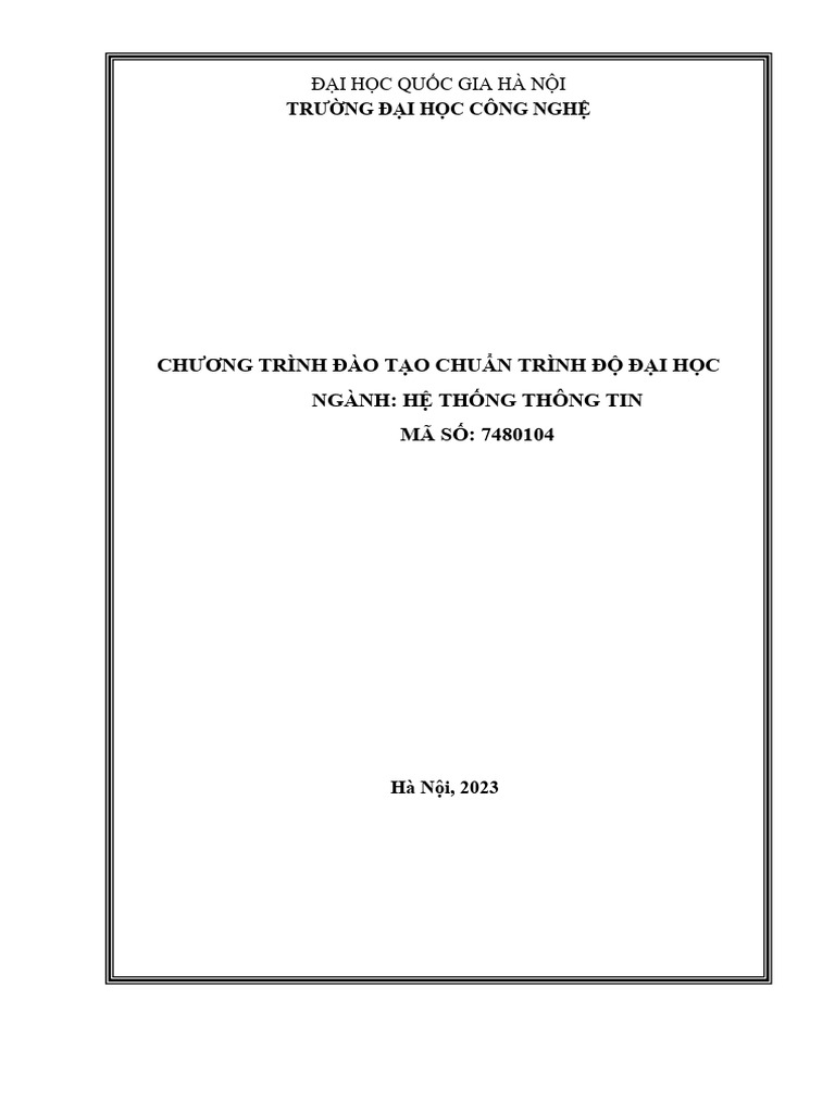 Khung-CT T-HTTT v8 | PDF