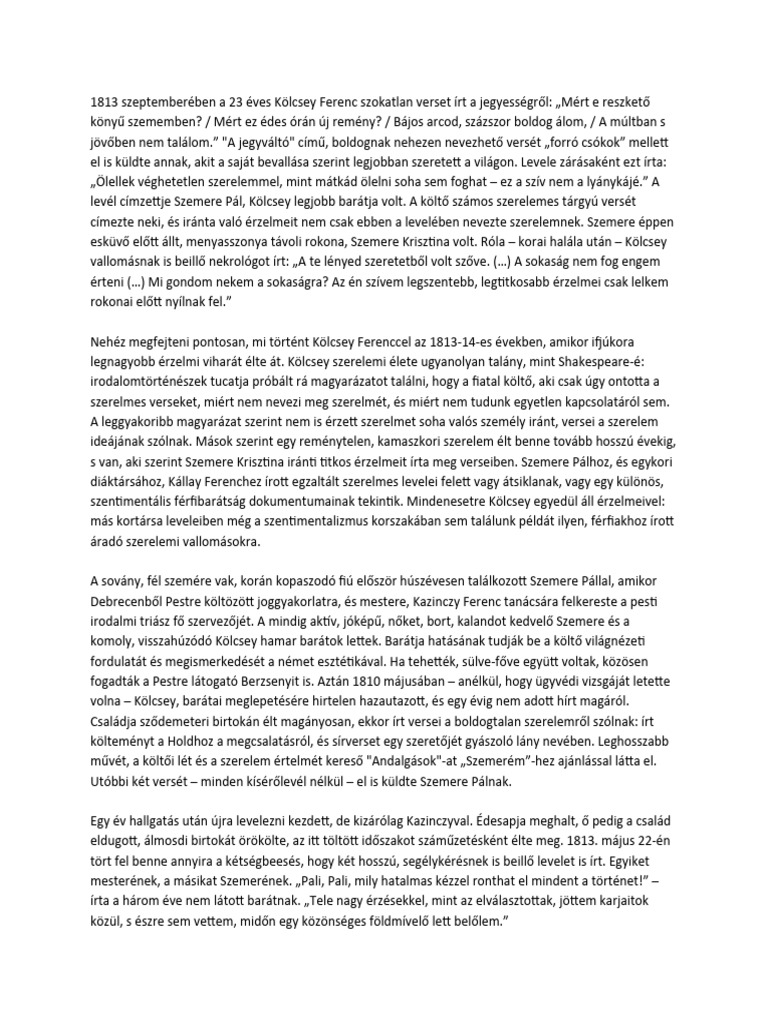 Kolcsey | PDF