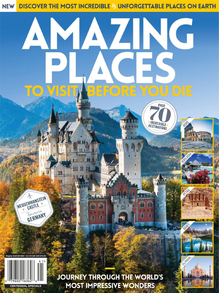 Amazing Places To Visit Before You Die 2023 | PDF