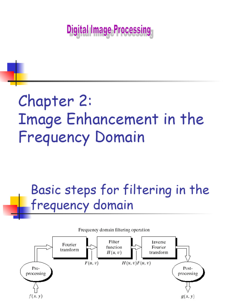 Image Enhancement in The Frequency Domain | PDF | Discrete Fourier Transform | Filter (Signal ...