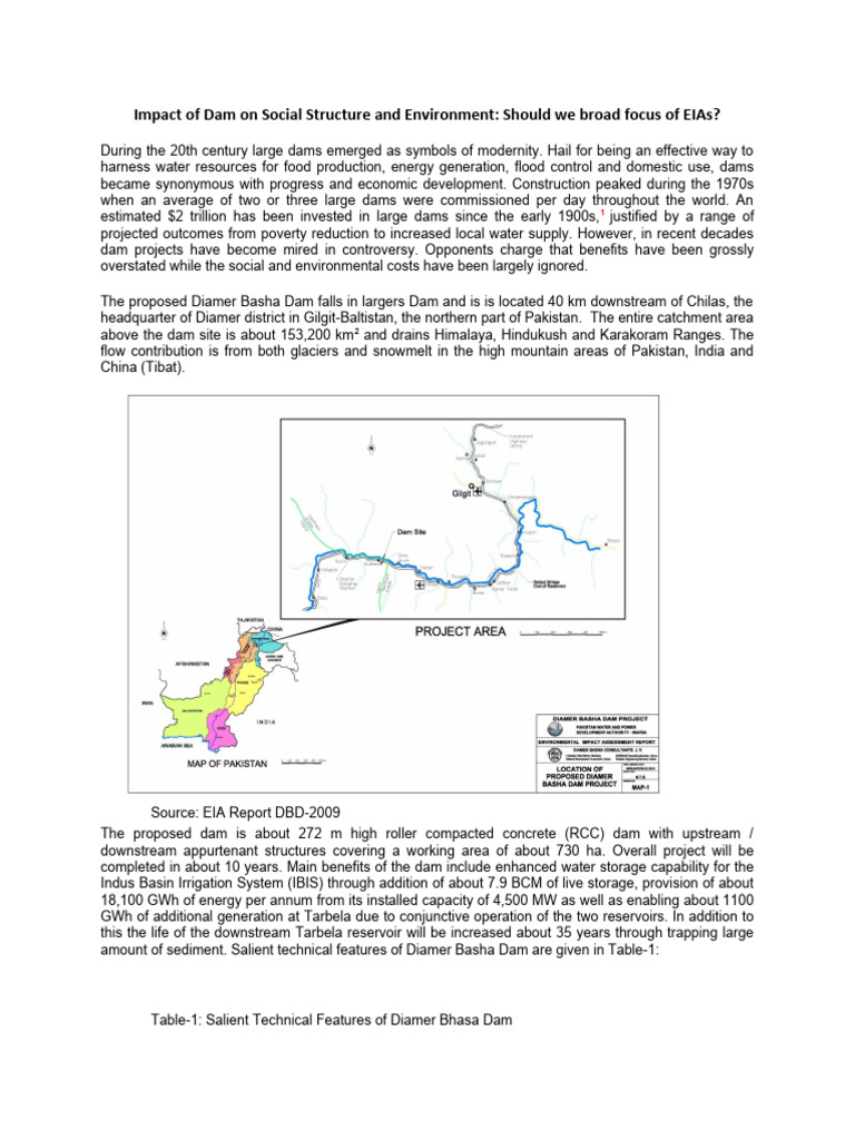 Impact of Dam On Nature | PDF | Dam | Environmental Science