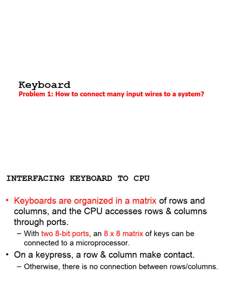Lec9 Credit KeyBoard | PDF | Bios | Computer Keyboard